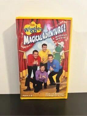 The wiggles | Media | The Wiggles Magical Adventure Vhs Movie Clamshell ...